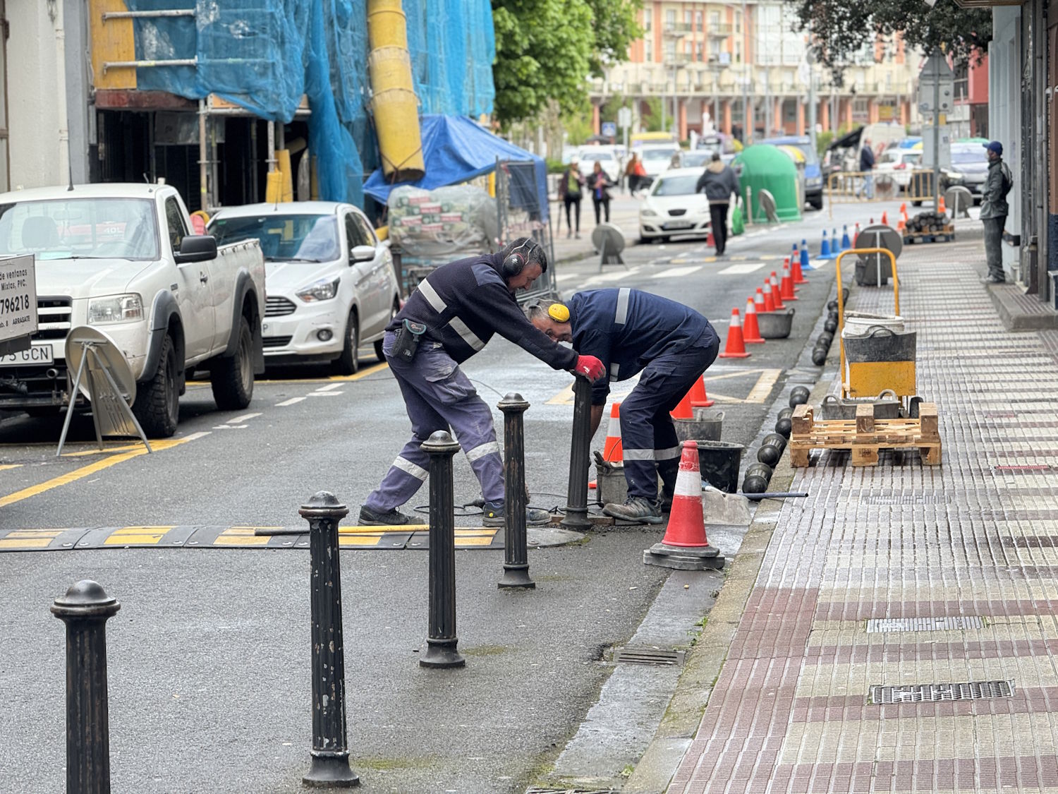 Zarugalde kalea atseginago eta seguruago egiteko lanak abiatu ditu ...